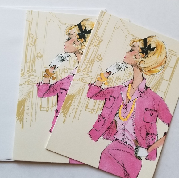 Barbie | Accessories | Barbie Notecards And Envelope Set By Robert Best ...